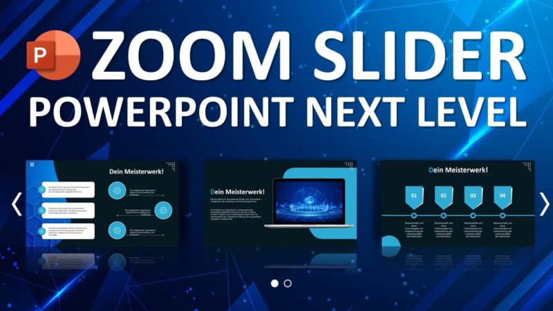 Zoom-Slider - PowerPoint Schulungen und Seminare